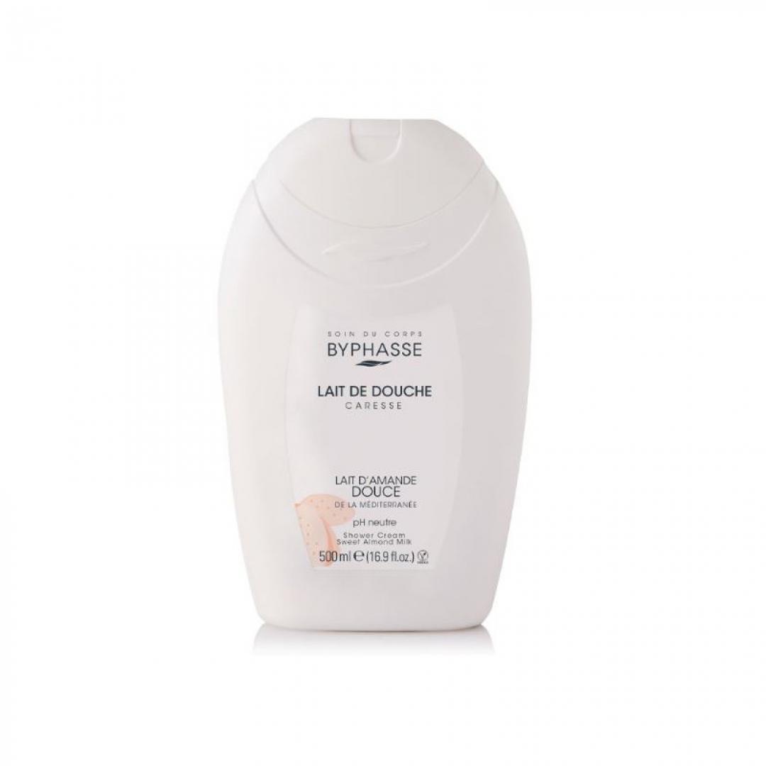 Leche De Ducha Caresse Lait D Amande Douce Byphasse 500 Ml Natural Skin Care